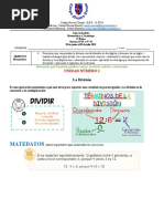 Guía de Divisiones para Cuarto Básico | PDF | División (Matemáticas ...