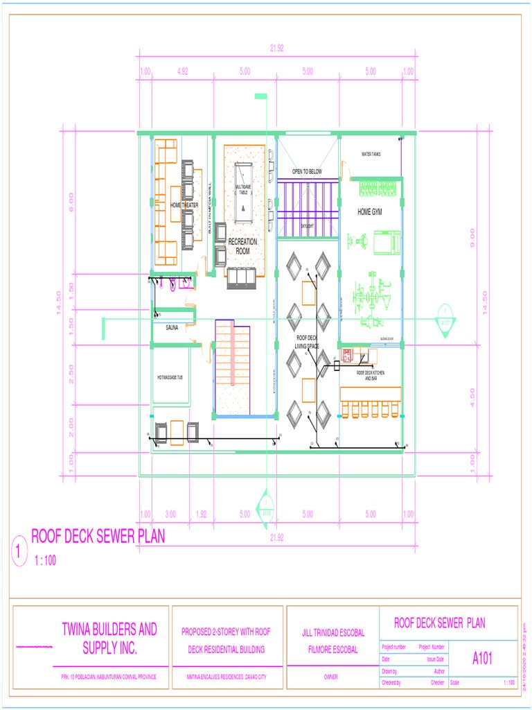 Sample Residential Plan 3 | PDF | Home