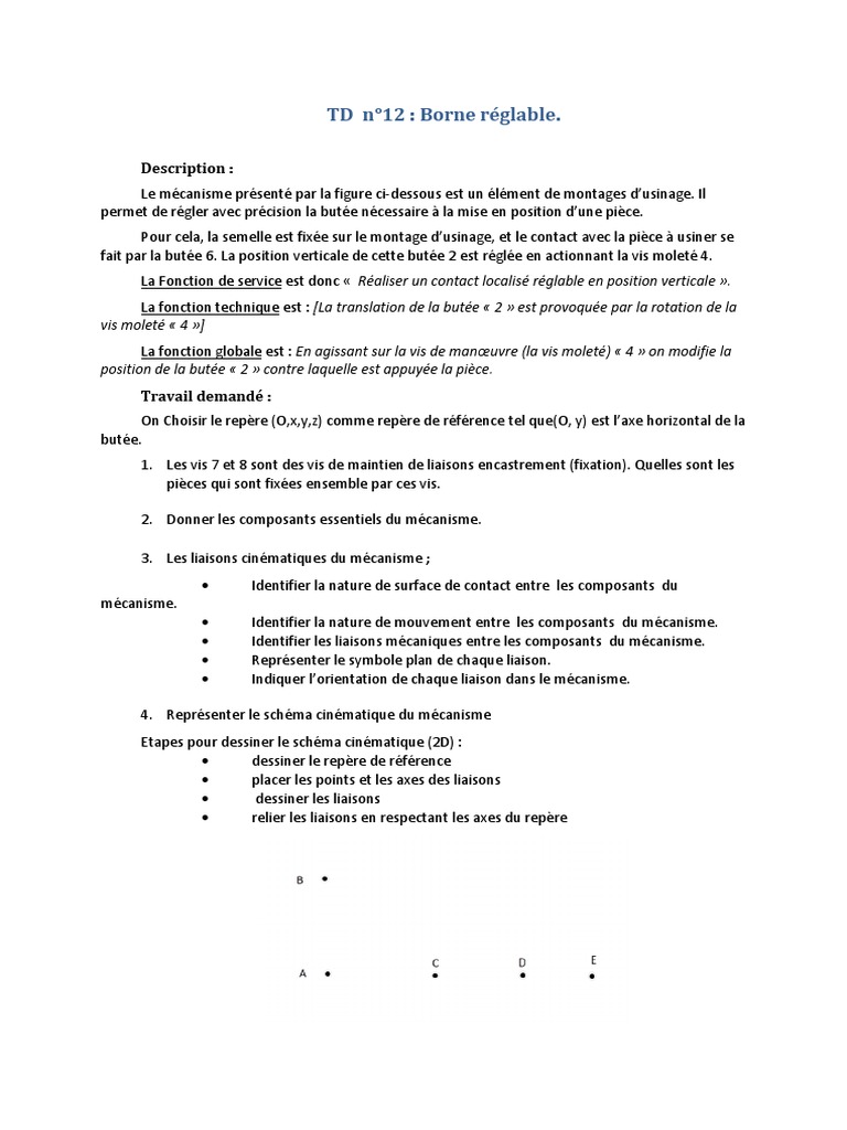 TD N° 12 Borne Réglable | PDF | Ordinateurs