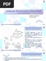 Estimating Na+ and K+ via Flame Photometry | PDF