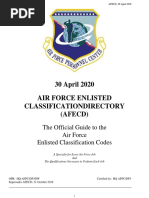 Cfetp 2 A 6 X 4 | PDF | Journeyman | United States Air Force