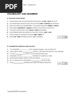 Full Blast Plus 4 Answers | PDF