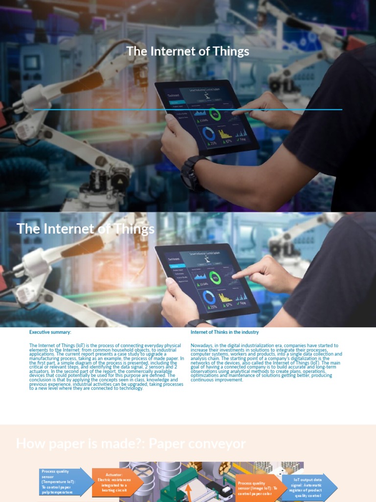 The Internet of Things - Practical Example | PDF | Internet Of Things ...