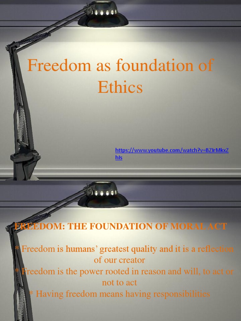 Freedom As Foundation of Ethics | PDF