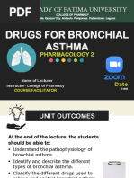 Respiratory Medication Chart | PDF | Asthma | Cough