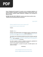 Carta de Recepción de Documentos | PDF