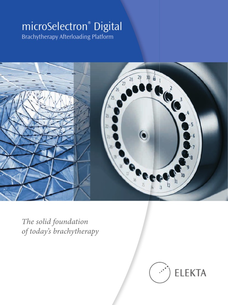 MicroSelectron Brochure | PDF | Radiation Therapy | Clinical Medicine