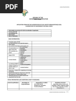 Application Form For Registration of Workers Association | PDF ...