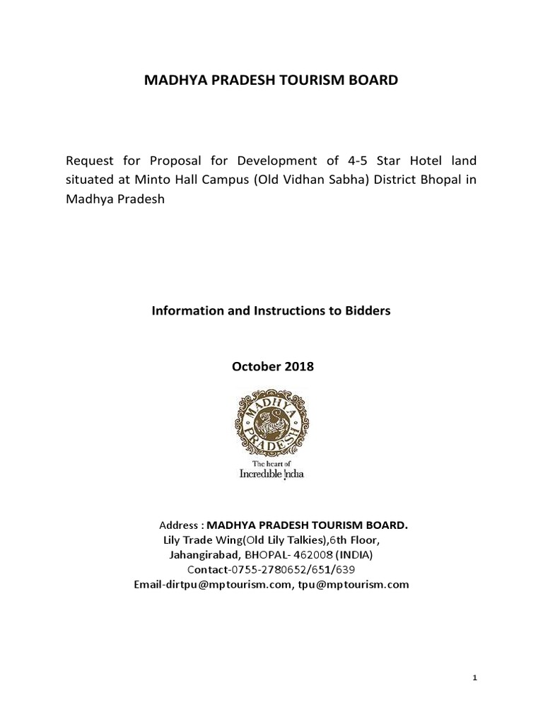 08102018054324RFP Minto Hall October 2018 | PDF | Lease | Request For ...