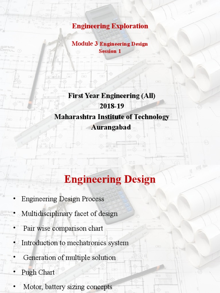 Engineering Exploration: First Year Engineering (All) 2018-19 ...