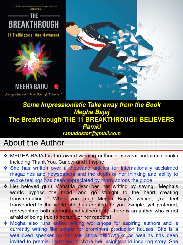 The Breakthrough | PDF