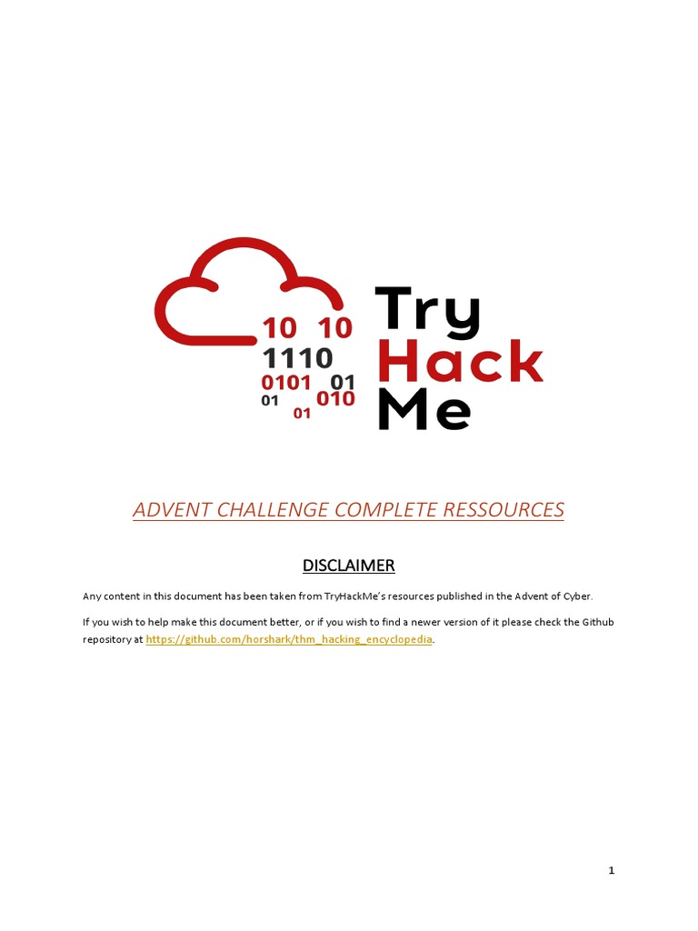 THM Hacking Encyclopedia | PDF | Transmission Control Protocol | Internet Protocol Suite