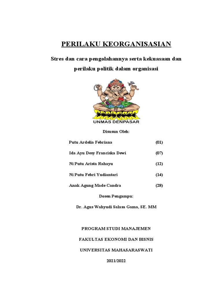 Makalah Perilaku Keorganisasian (KLP 2) | PDF | Karier & Perkembangan