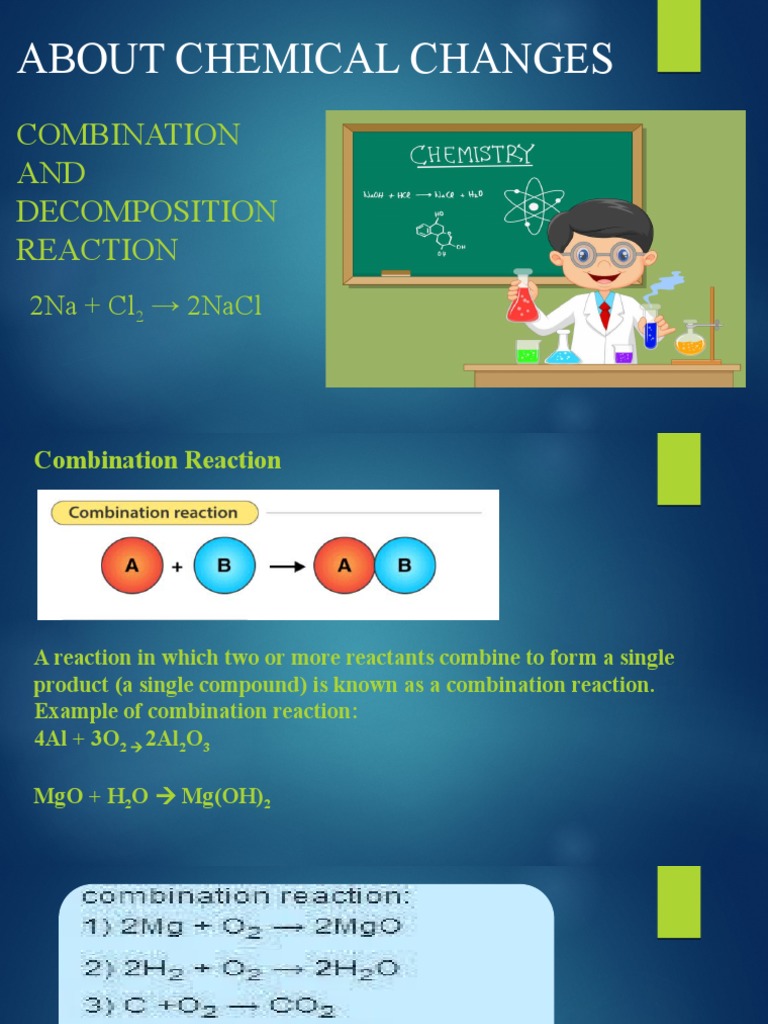 About Chemical Changes - PPT 3 | PDF