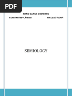 Medical Semiology | PDF | Physical Examination | Medicine