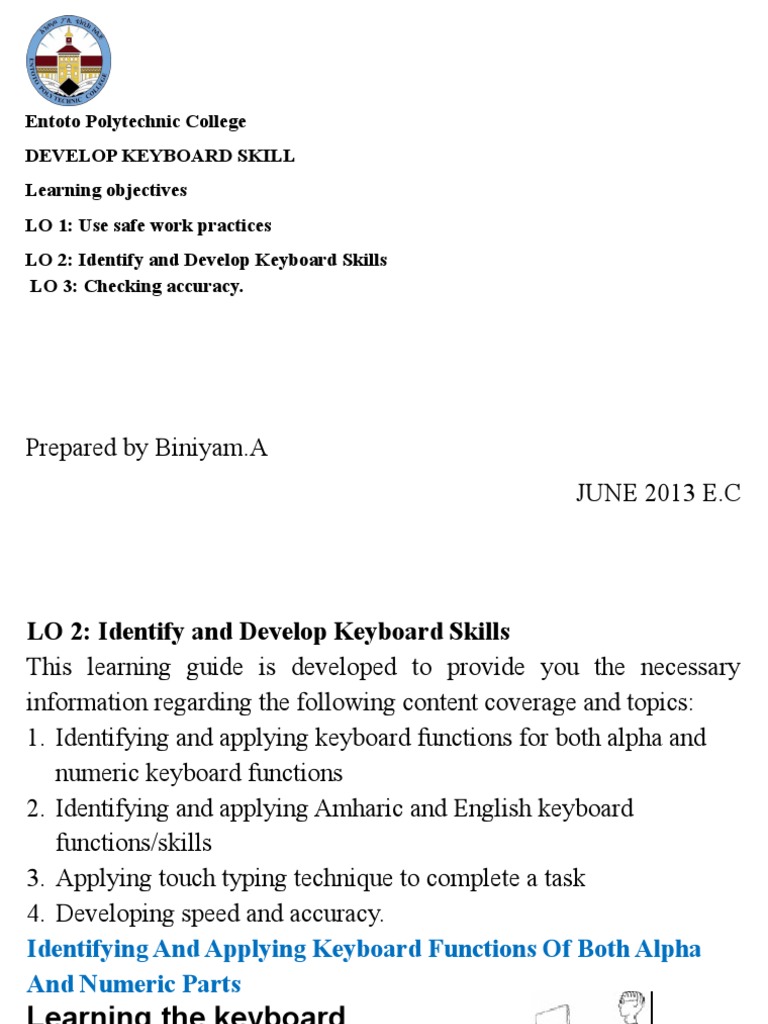 KEY BORD Presentation Last | PDF | Bracket | Notation