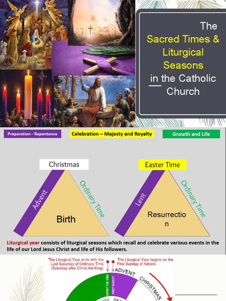 Liturgical Seasons of the Catholic Church | PDF | Liturgical Year | Lent