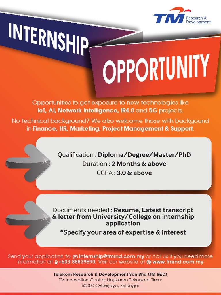 TM Interns Poster HR Version 01 Orange | PDF