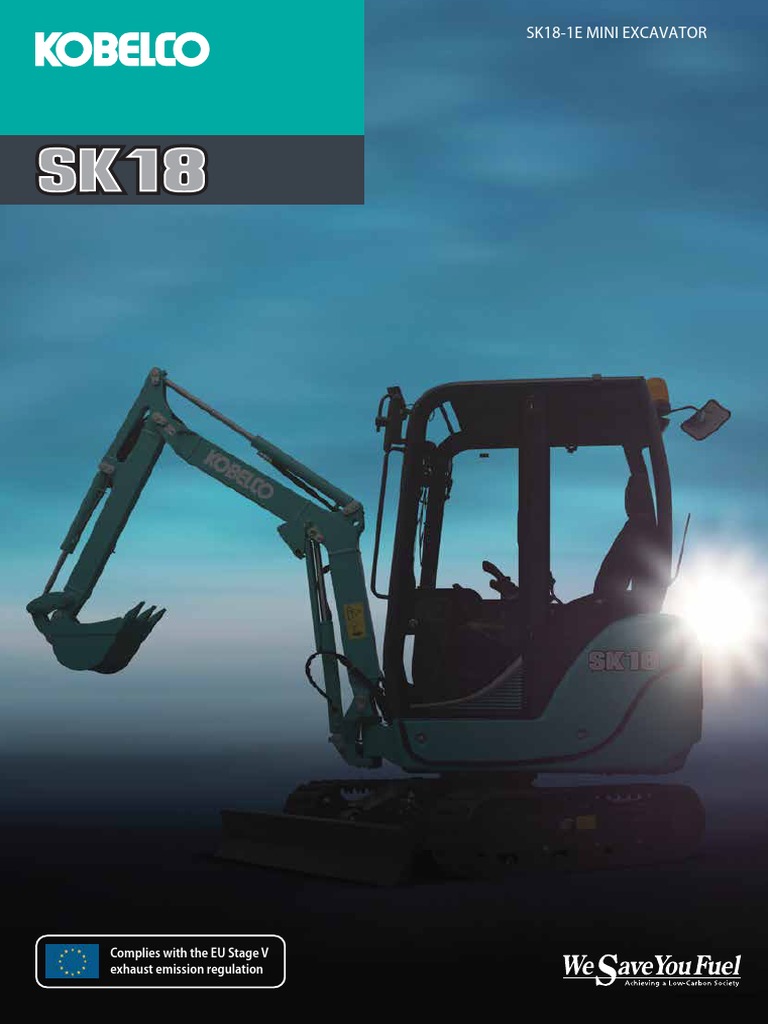 Lifting Capacities: Sk18-1E Mini Excavator | PDF | Computer Monitor | Truck