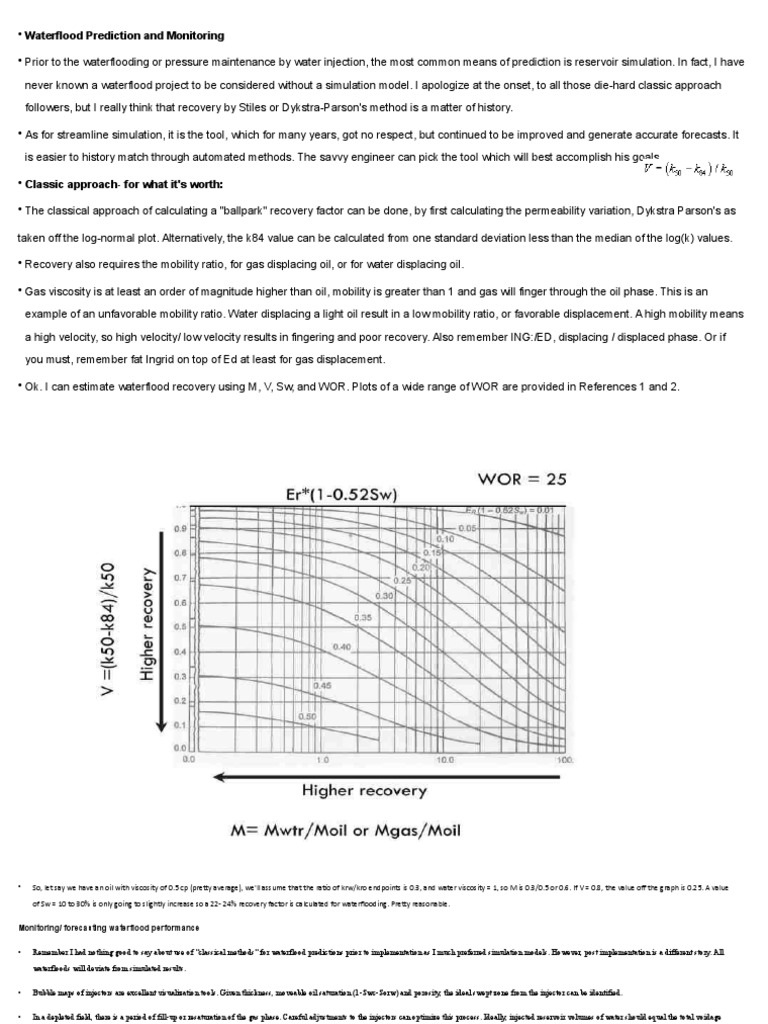Xplot For Water Flooding | Download Free PDF | Forecasting | Simulation