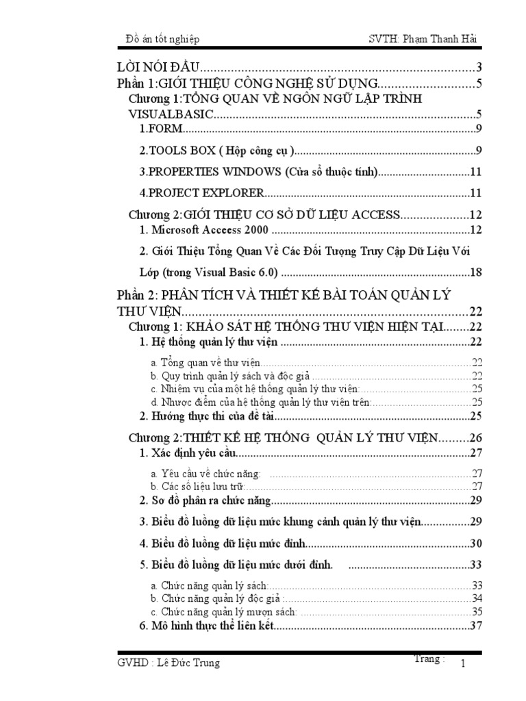 (123doc) Xay Dung Phan Mem Quan Ly Thu Vien | PDF
