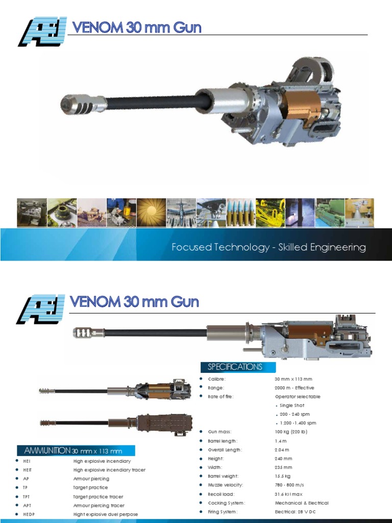 VENOM 30mm | PDF | Gun Barrel | Gun
