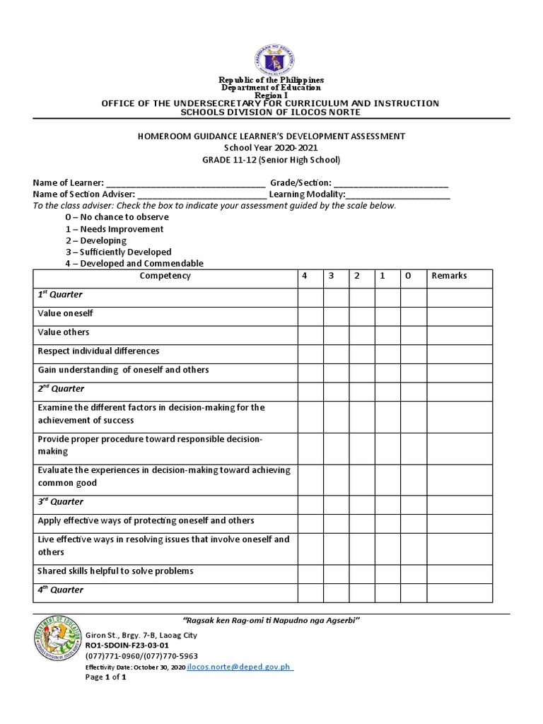 HG SHS | PDF | Career & Growth | Social Science