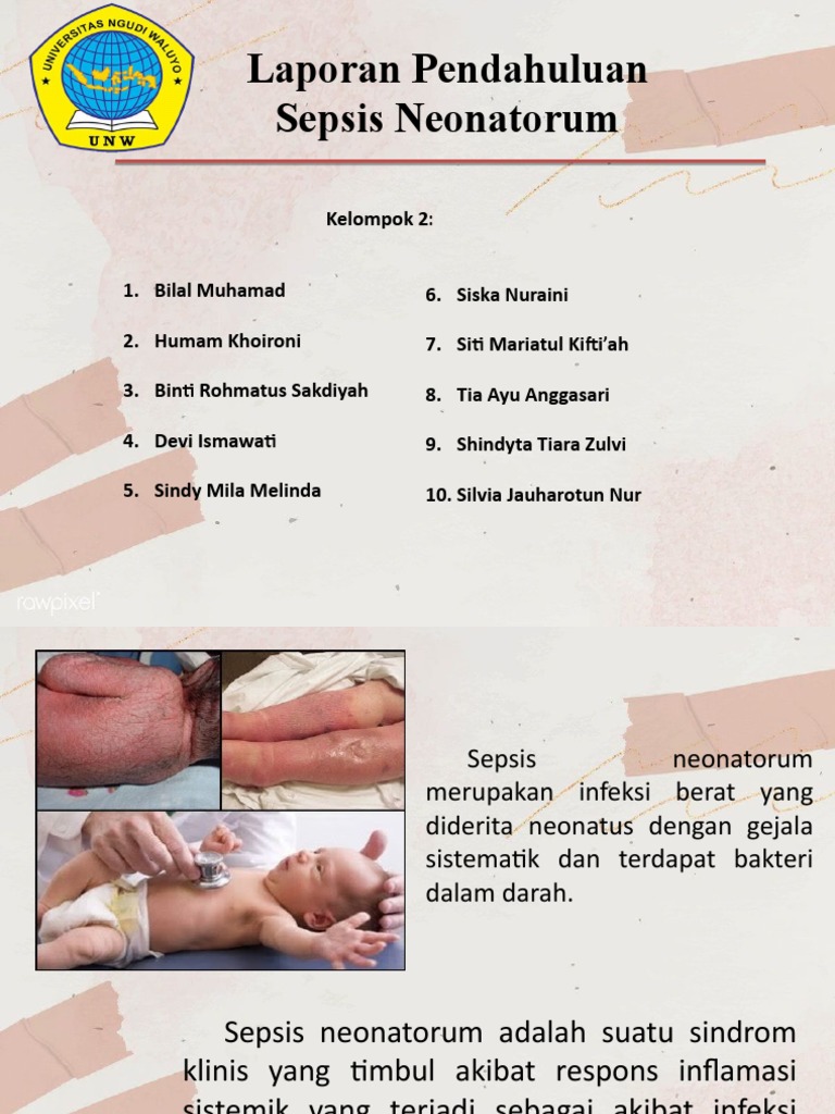 Sepsis Neonatorum: Klasifikasi dan Penanganan | PDF | Kesehatan ...