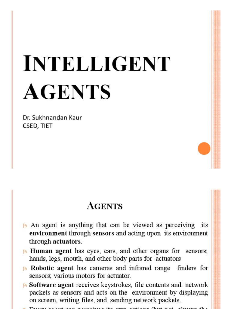 Agents and Types of Environment | PDF | Determinism