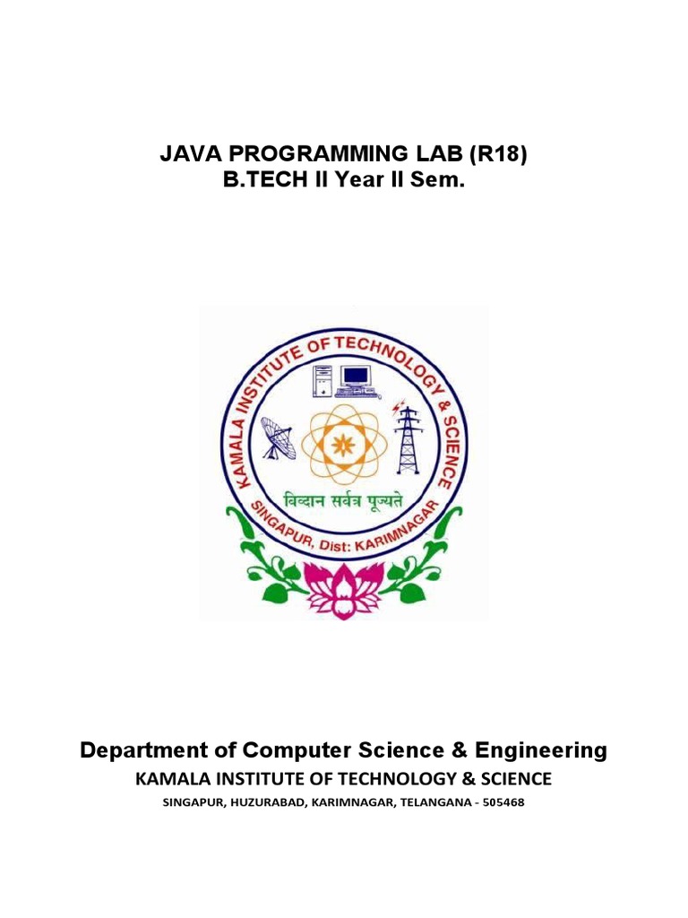 JP Lab Programs | PDF | Java (Programming Language) | Computer Programming