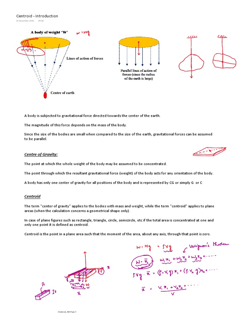 MOS Centroid MI | PDF | Cartesian Coordinate System | Area