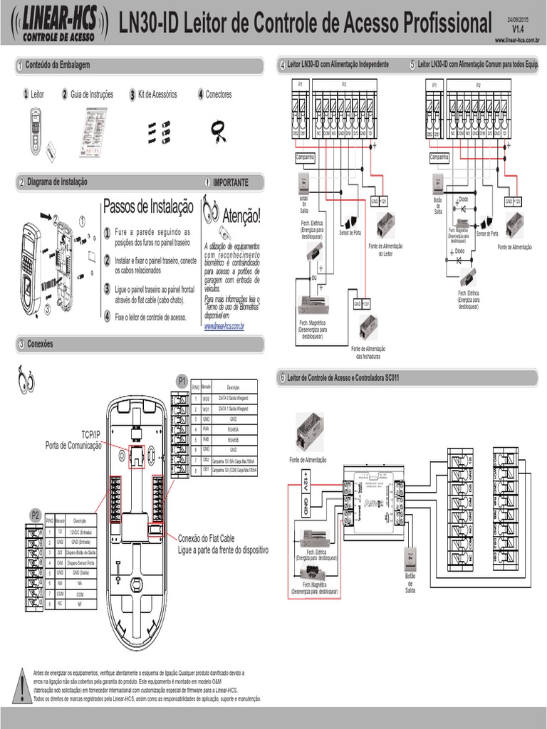 Guia Rapido LN 30 Id PDF | PDF | Endereço de IP | Informática