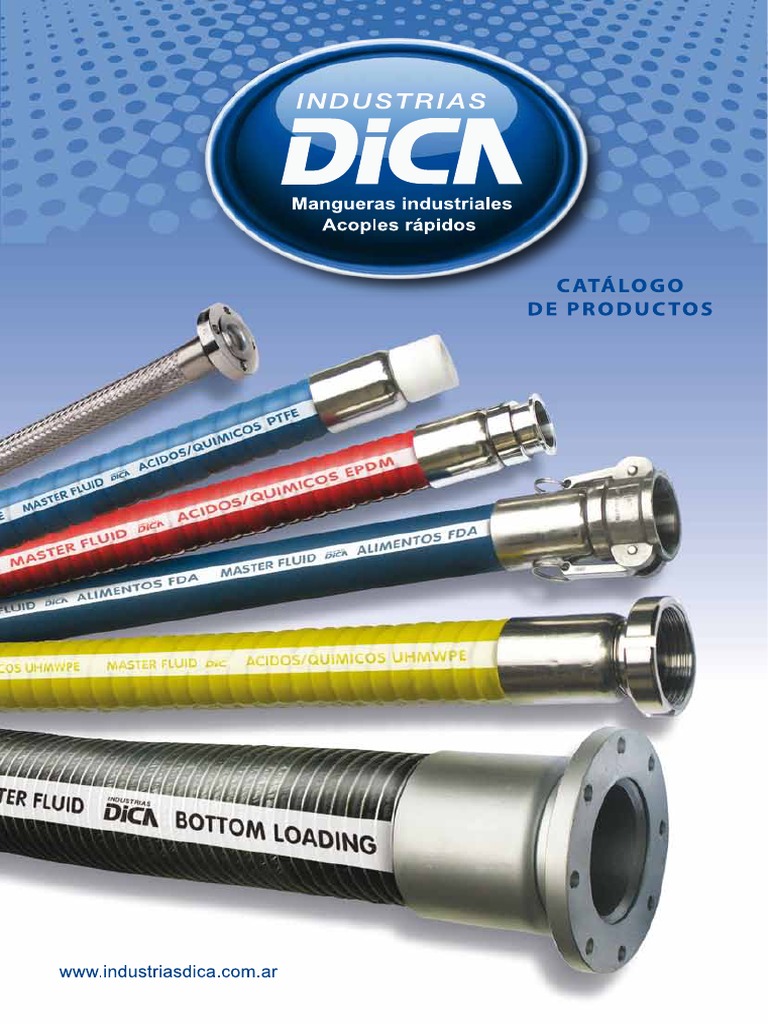 Catalogo Industrias DICA | PDF | Presión | Tubería (transporte de fluidos)