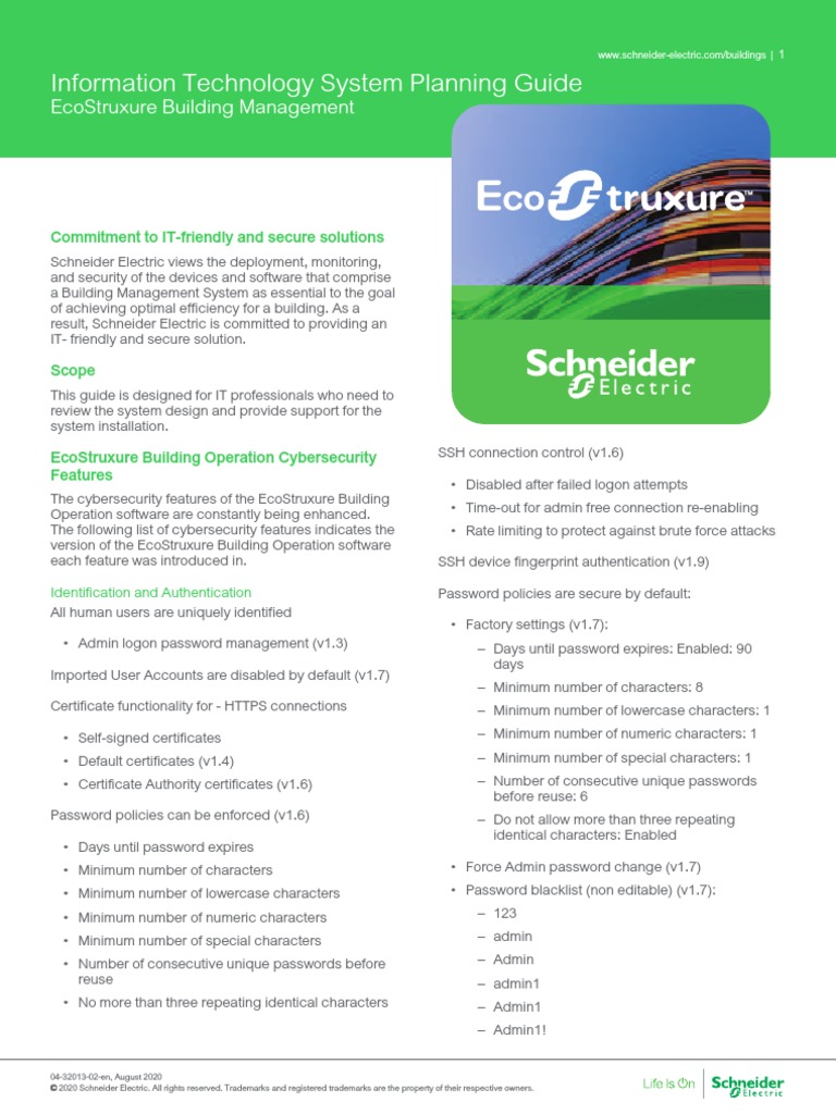 IT System Planning GuideEBO Top | PDF | Port (Computer Networking ...