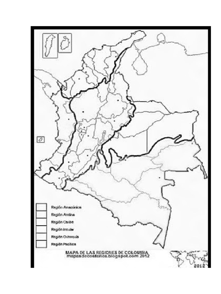 Mapa de Las Regiones Naturales | PDF