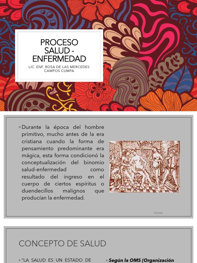 Proceso Salud - Enfermedad | PDF | Epidemiología | Población