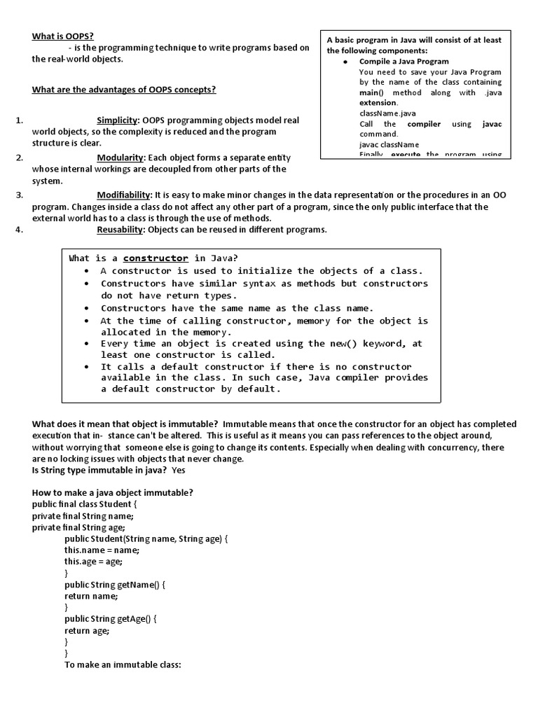 Constructor: You Need To Save Your Java Program by The Name of The ...