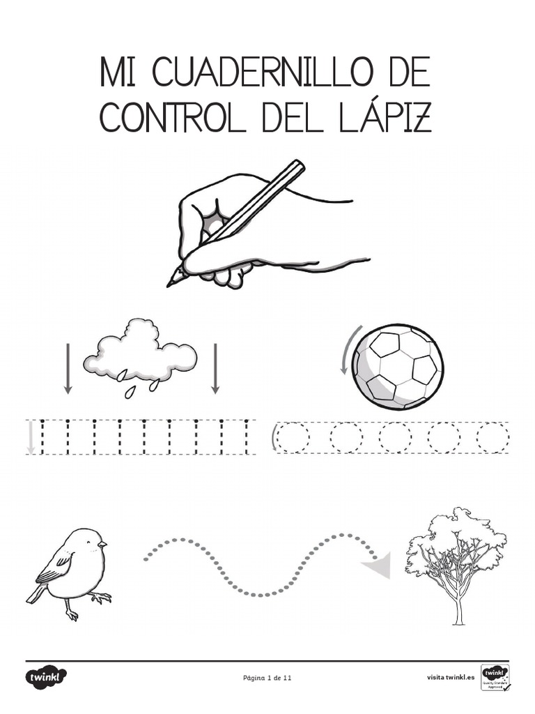 Ejercicios de Control del Lápiz | PDF