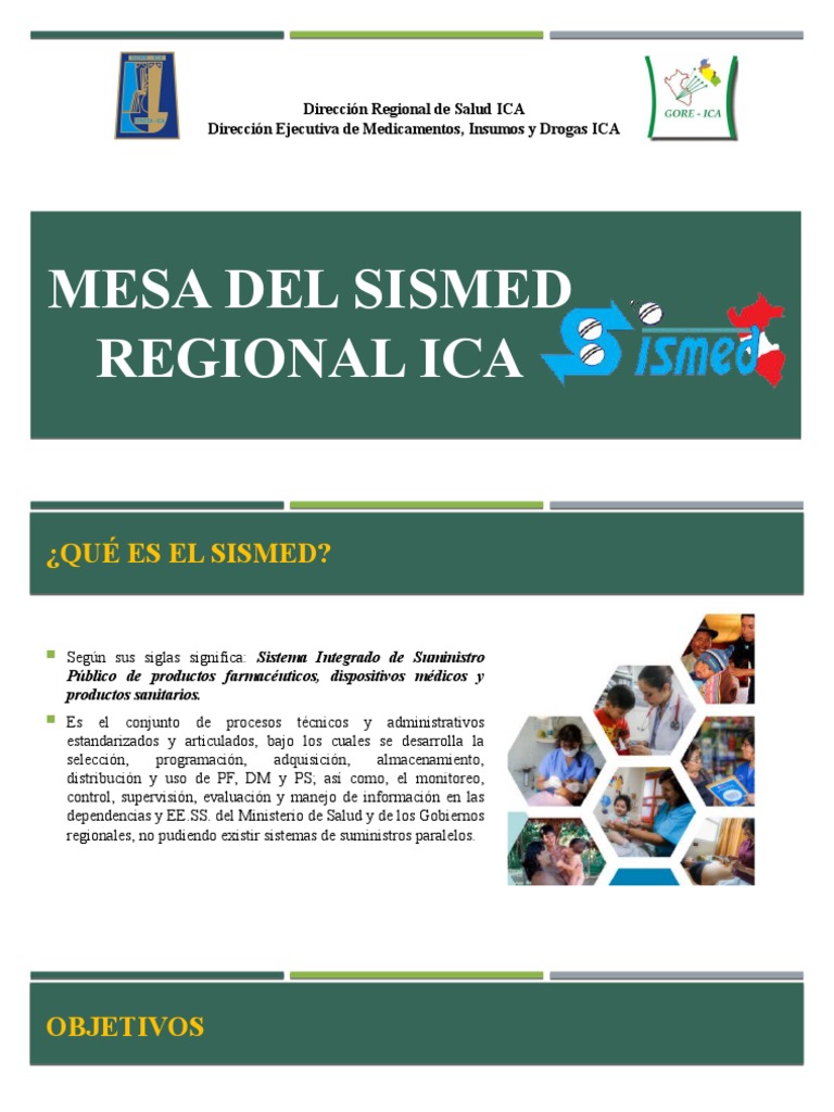 Mesa Del Sismed Regional | PDF | Hospital | Farmacia