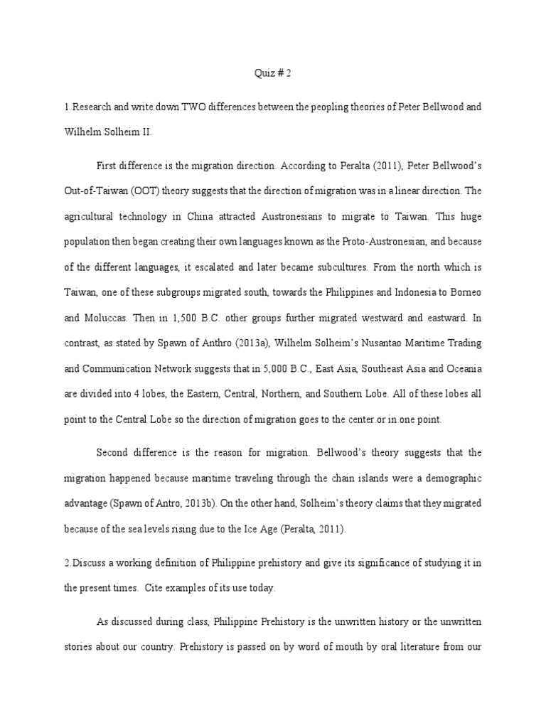 Peter Bellwood and Wilhelm Solheim | PDF | Philippines