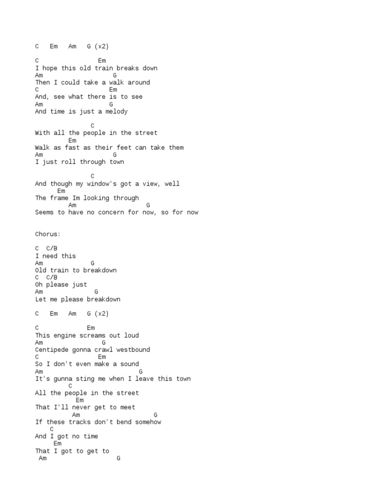Breakdown, Jack Johnson | PDF