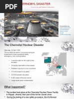 Chernobyl Case Study | PDF | Chernobyl Disaster | Radioactive Contamination