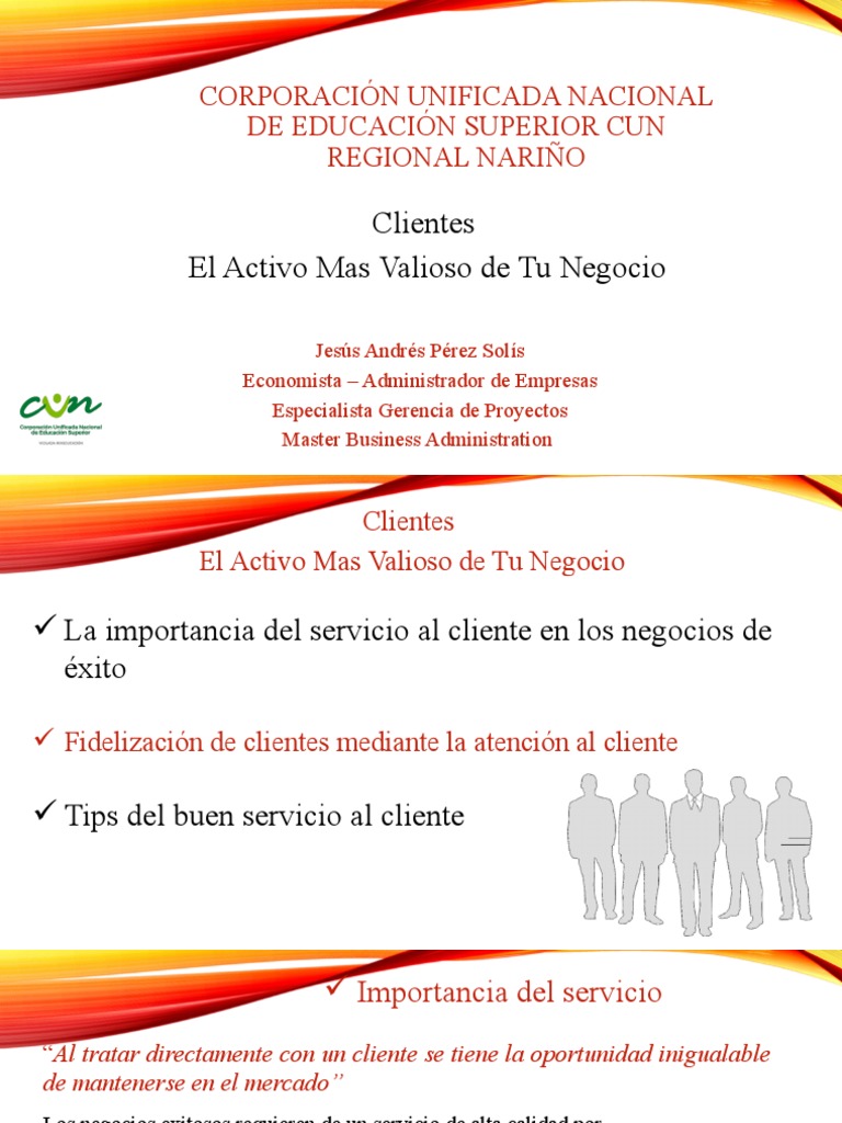 Clientes El Activo Mas Valioso de Tu Empresa | PDF | Cliente | Marketing