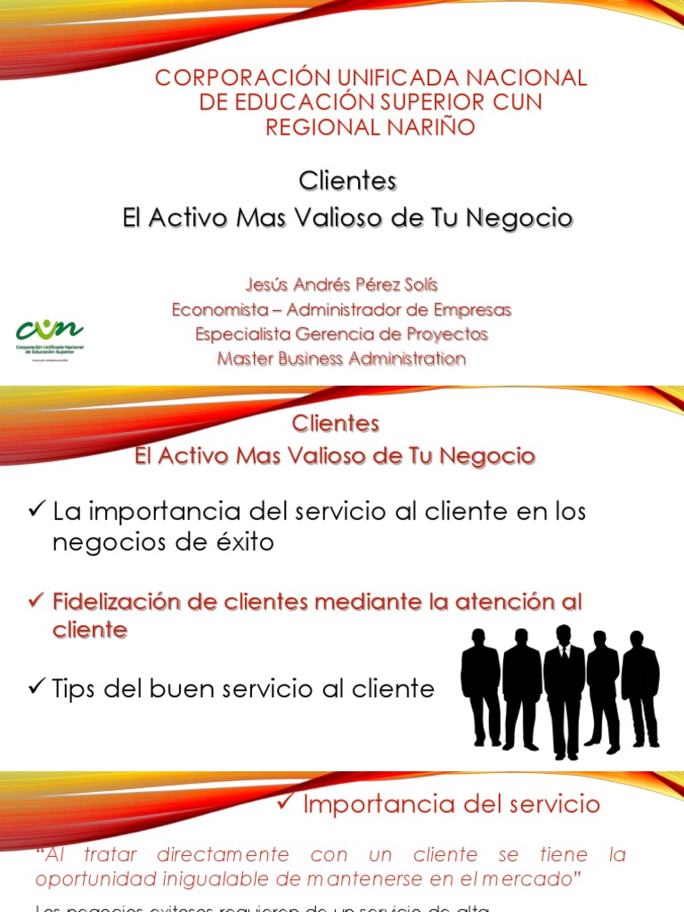Clientes El Activo Mas Valioso de Tu Empresa | PDF | Cliente | Marketing