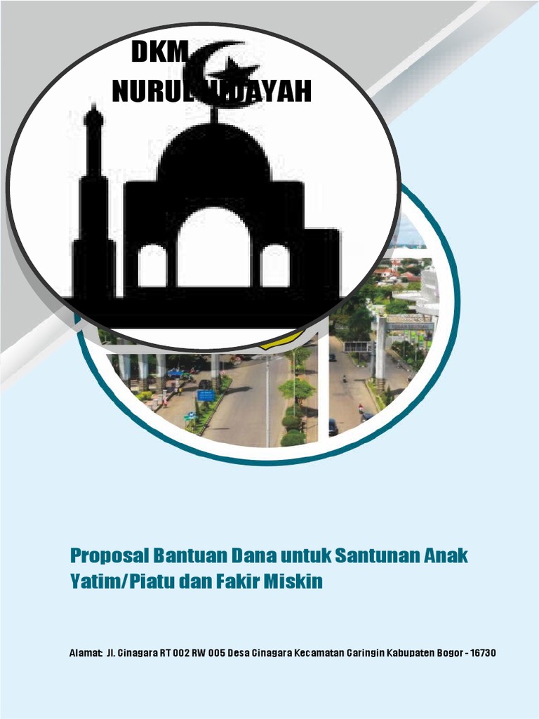Cover Proposal Bantuan Dana | PDF