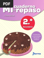 Cuadernillo 3er Grado Matematicas Secundaria Apoyo Contingencia 2020 ...