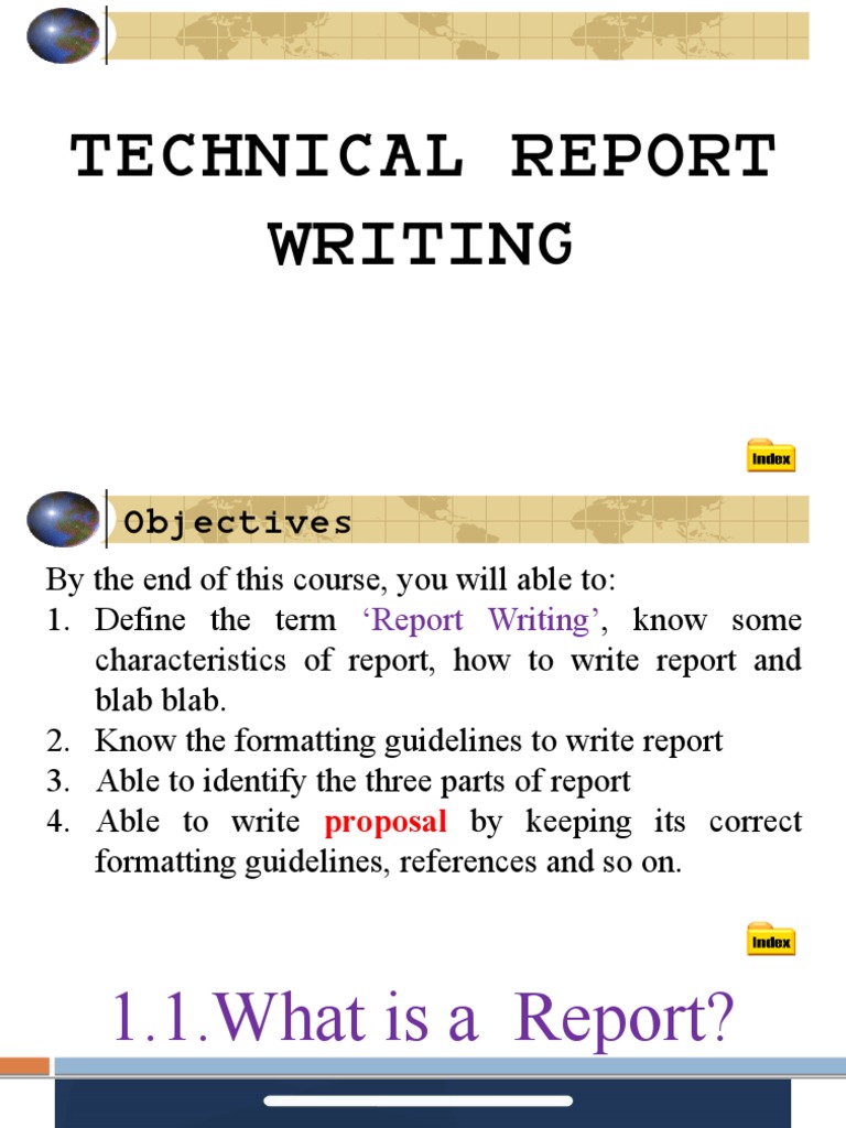 Technical Report Writing PP | Download Free PDF | Typefaces | Citation