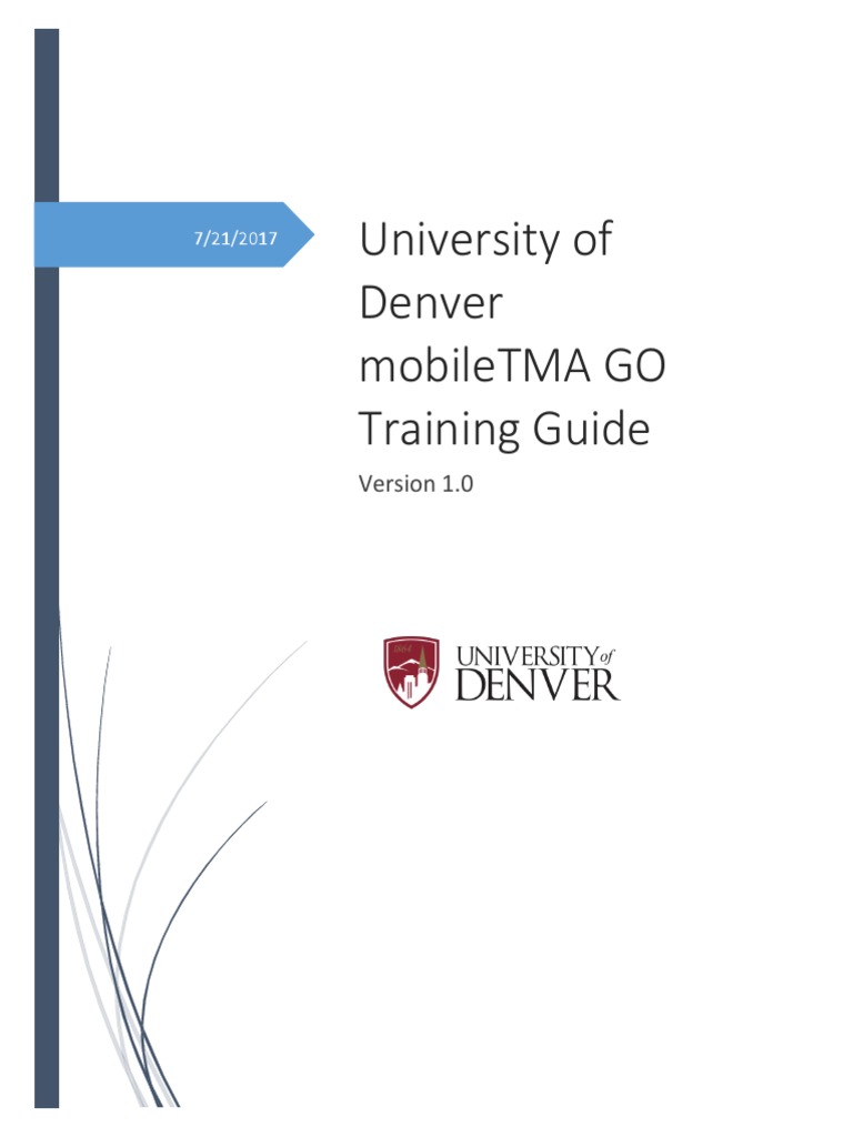 University of Denver Mobiletma Go Training Guide | PDF | I Pad ...