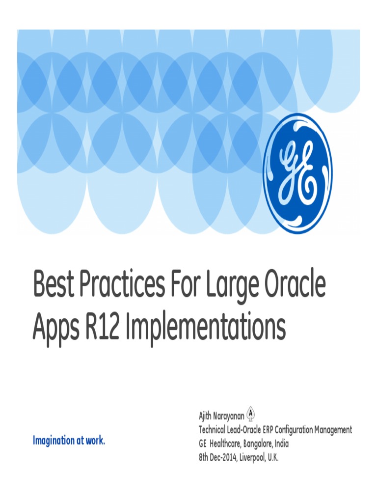 Oracle R12 Best Practices Guide | PDF | Java Virtual Machine | Databases