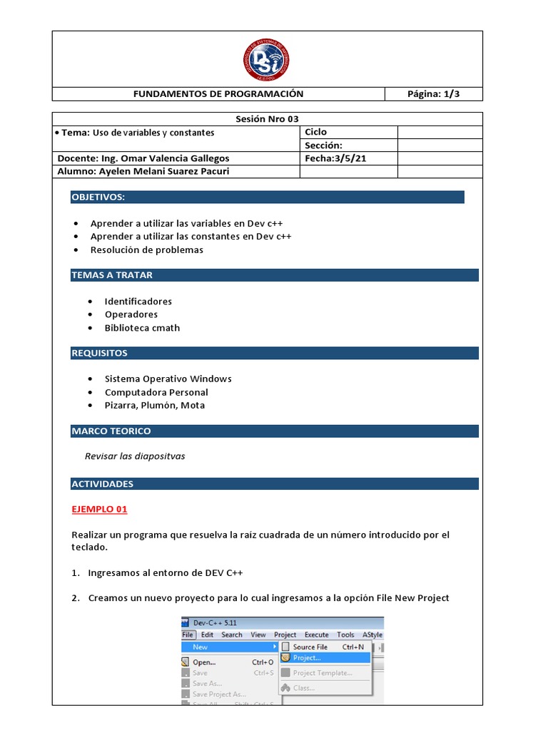 Tarea - Ejercicios Cmath | PDF | C ++ | Equipo de oficina